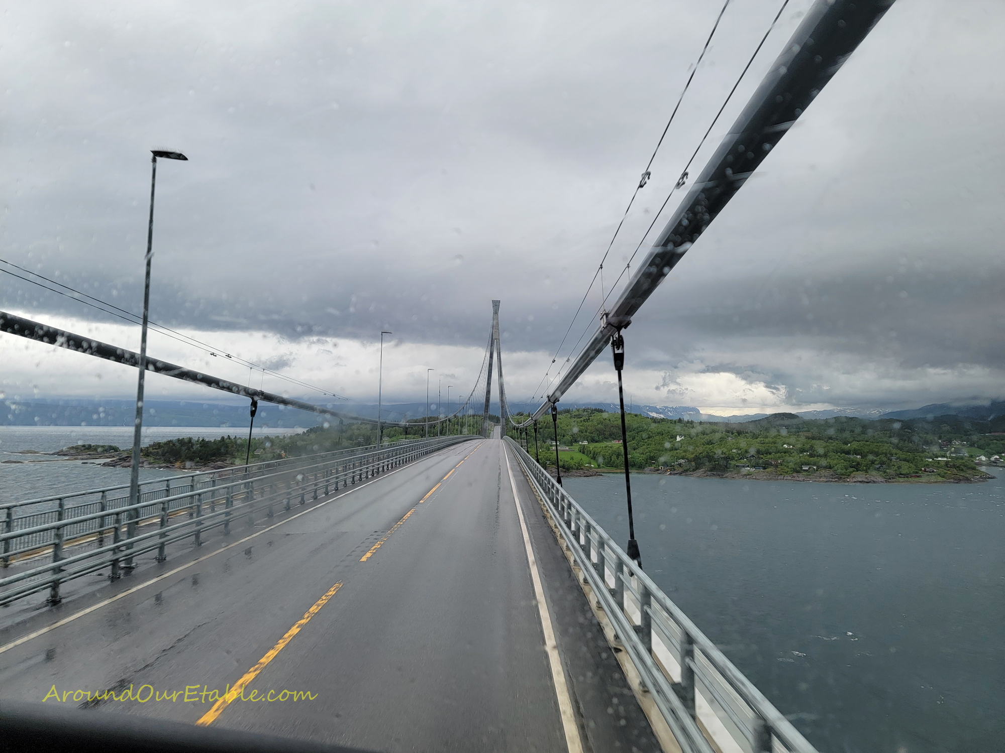 Narvik to Tromsø on bus 100 – Around Our e-Table